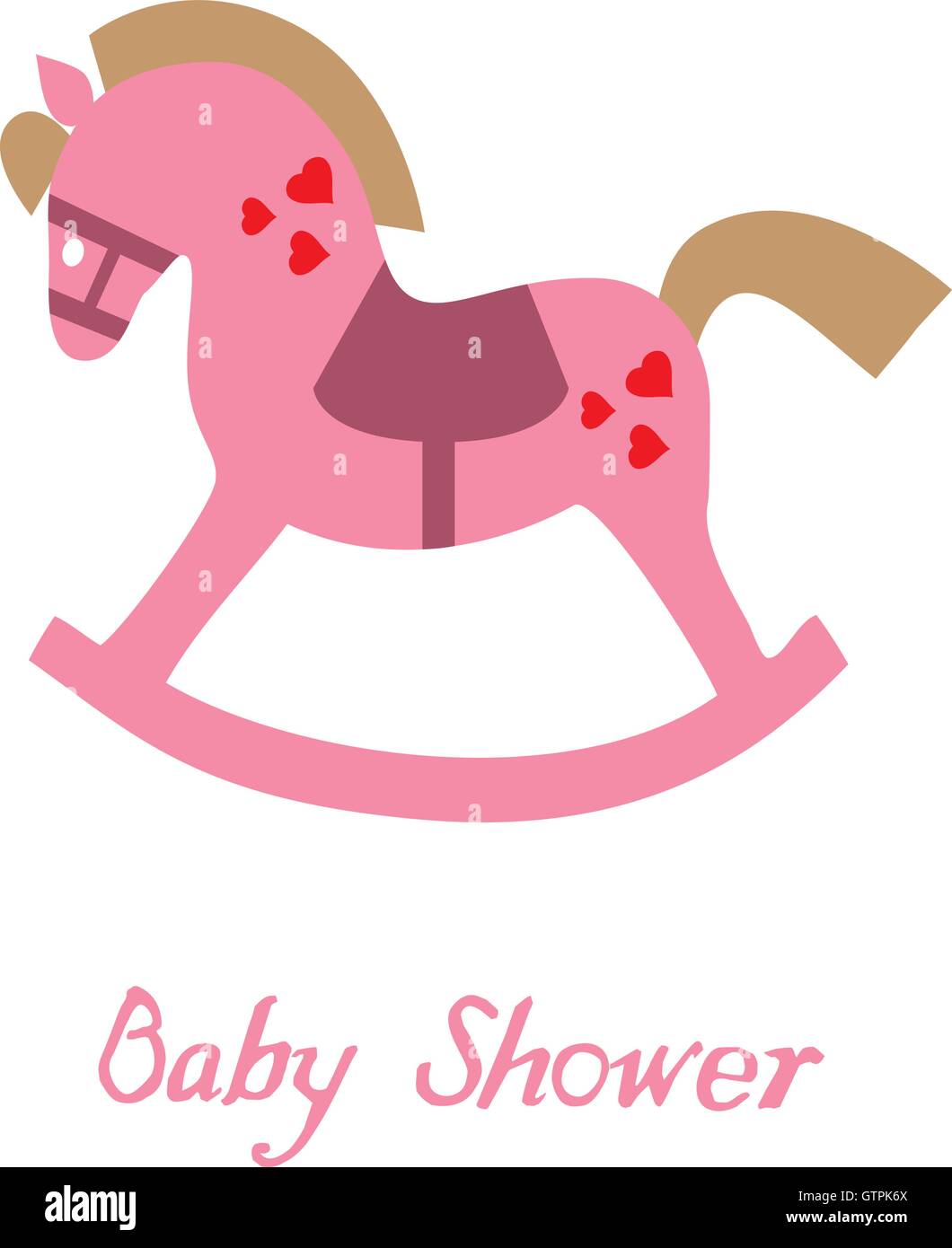 Vector Rocking Horse Stock Vector Image & Art - Alamy