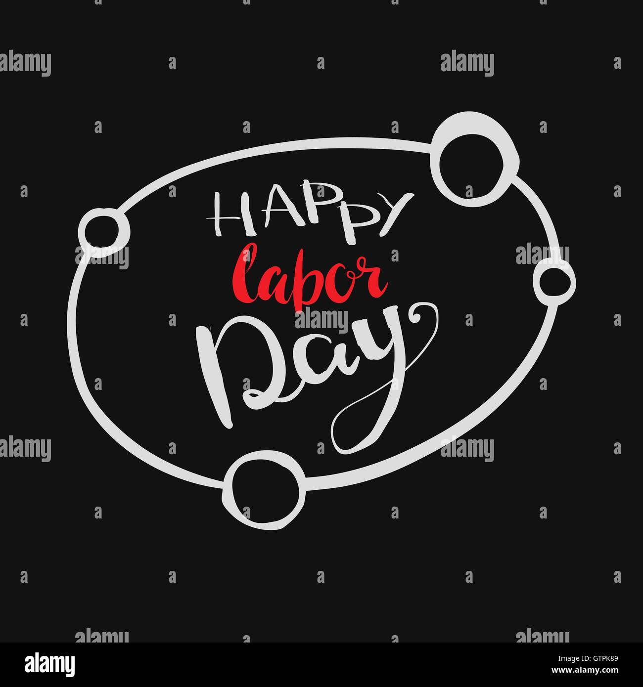 Happy Labours day inscription Stock Vector Image & Art - Alamy