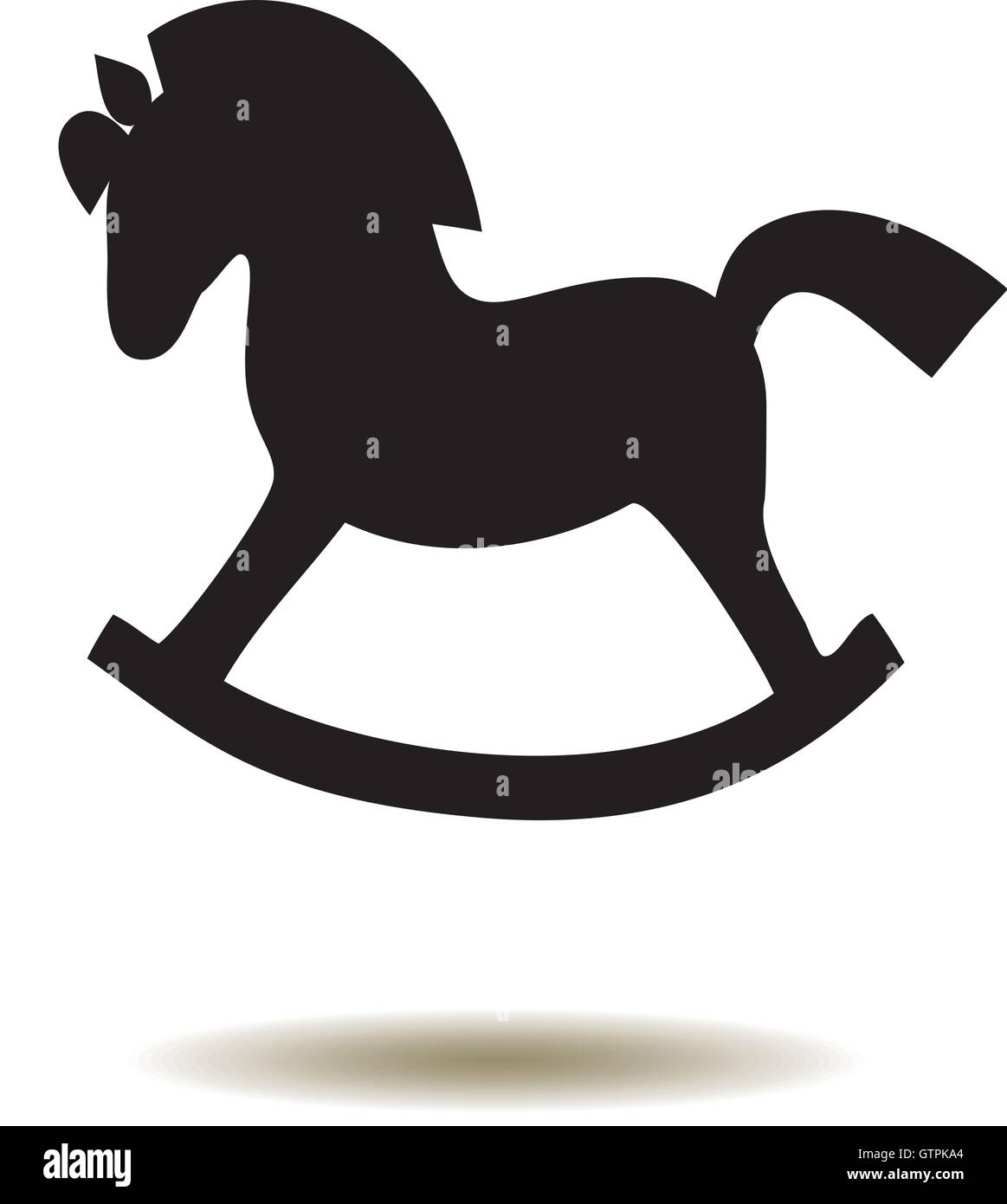 Rocking Horse Vector