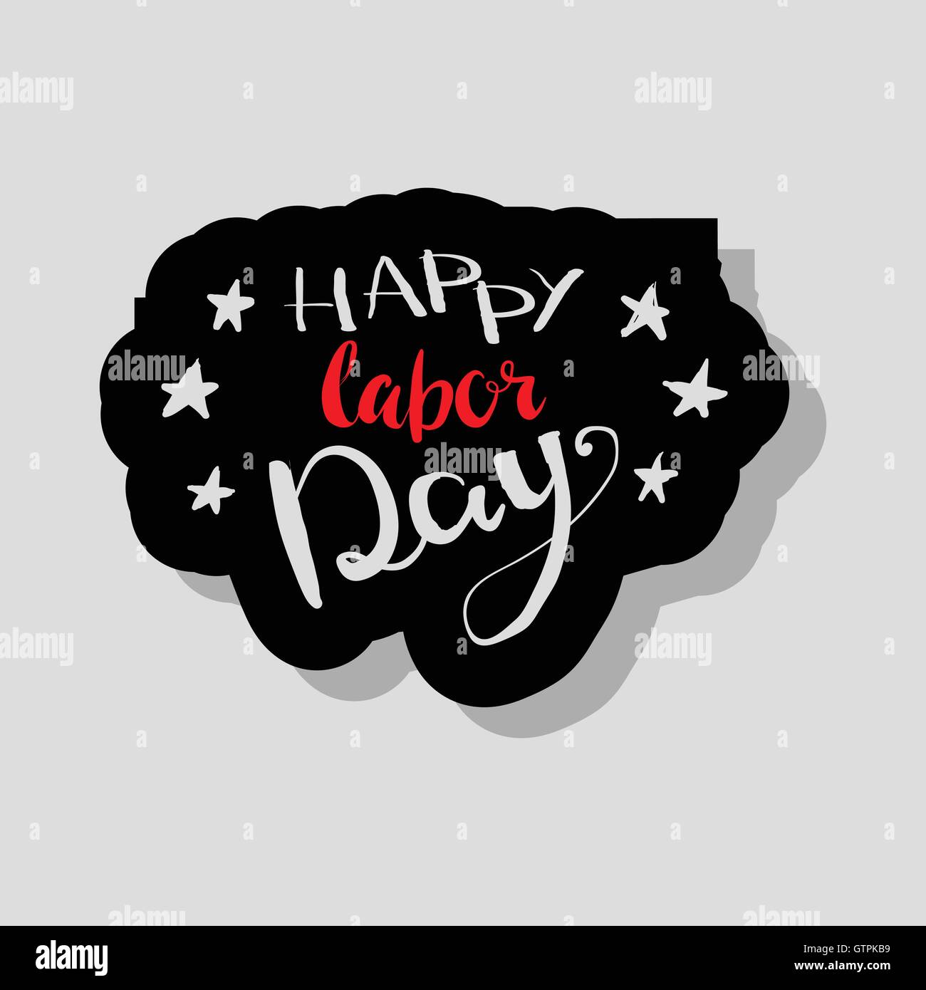 Labour day font Stock Vector Images - Alamy