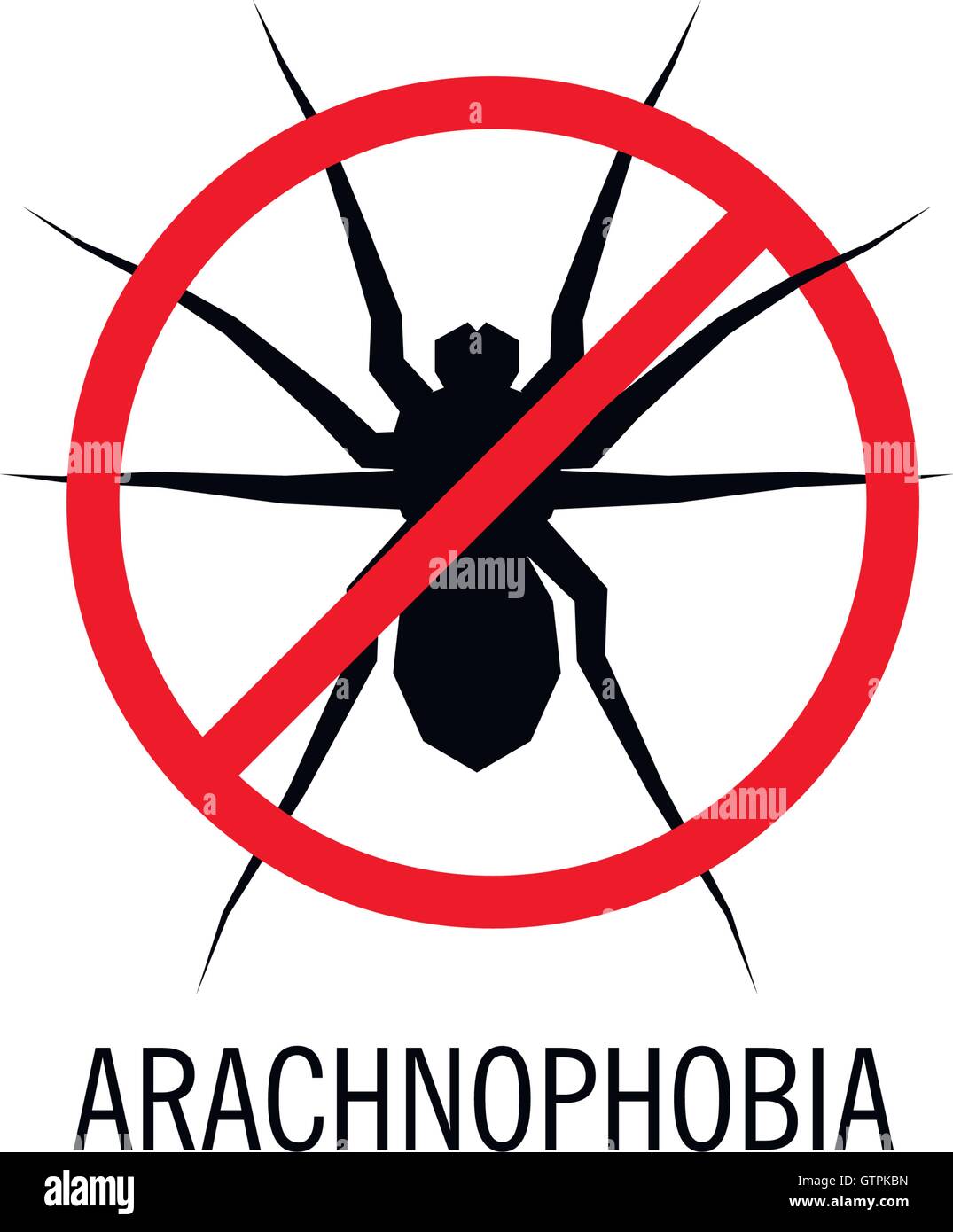 Arachnophobia cartoon hi-res stock photography and images - Alamy