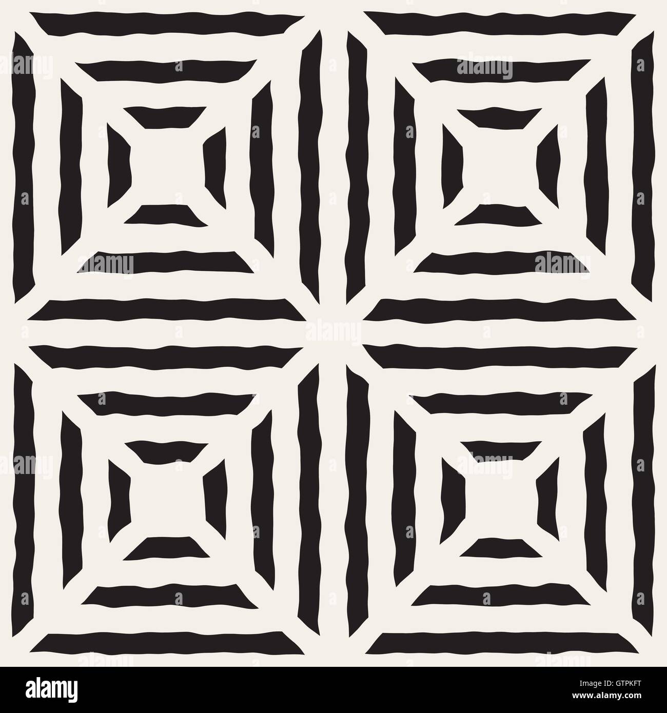 Vector Seamless Diagonal Lines Grid Pattern Stock Vector Image & Art ...