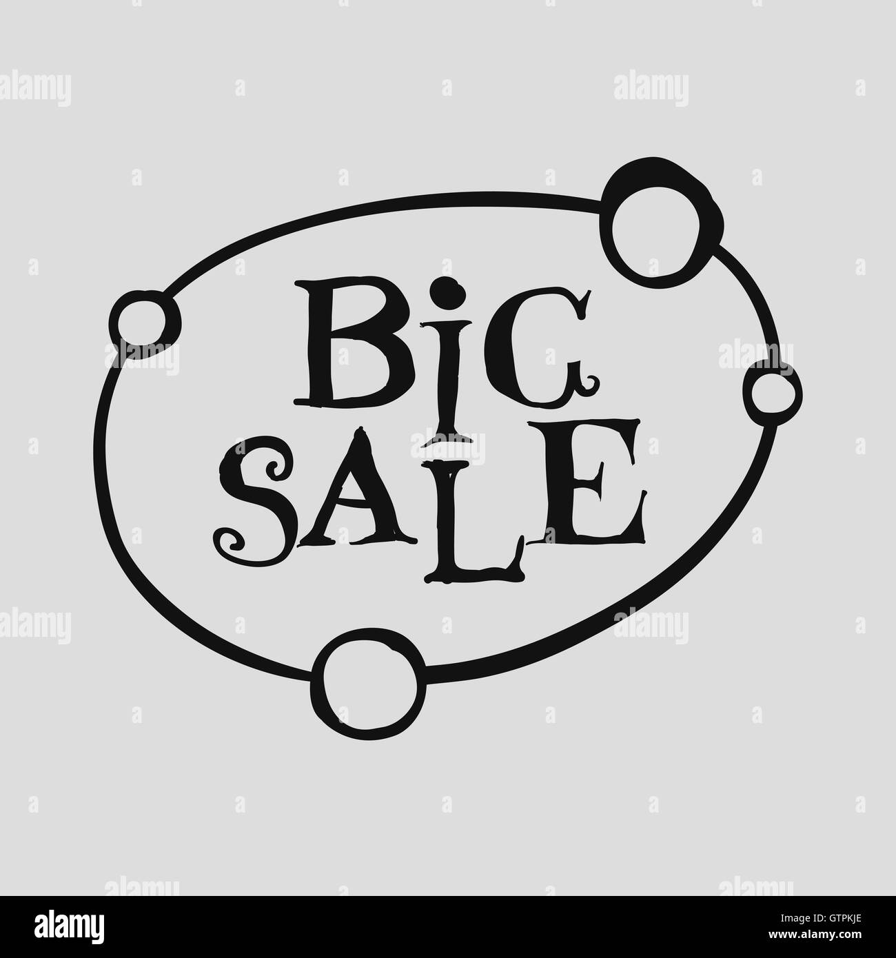 Big Sale flat label on white background Stock Vector Image & Art - Alamy