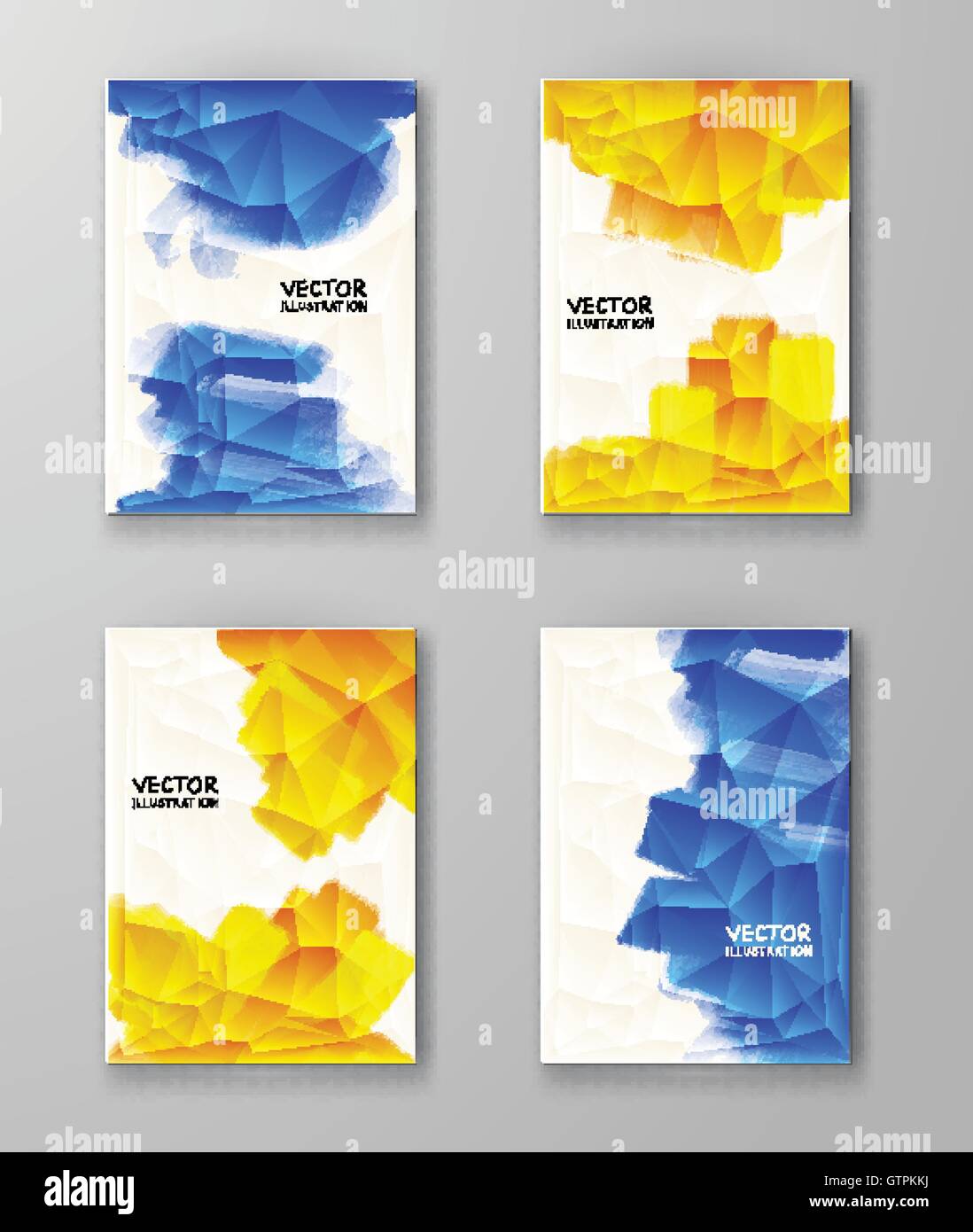 abstract background yellow color Stock Vector Image & Art - Alamy