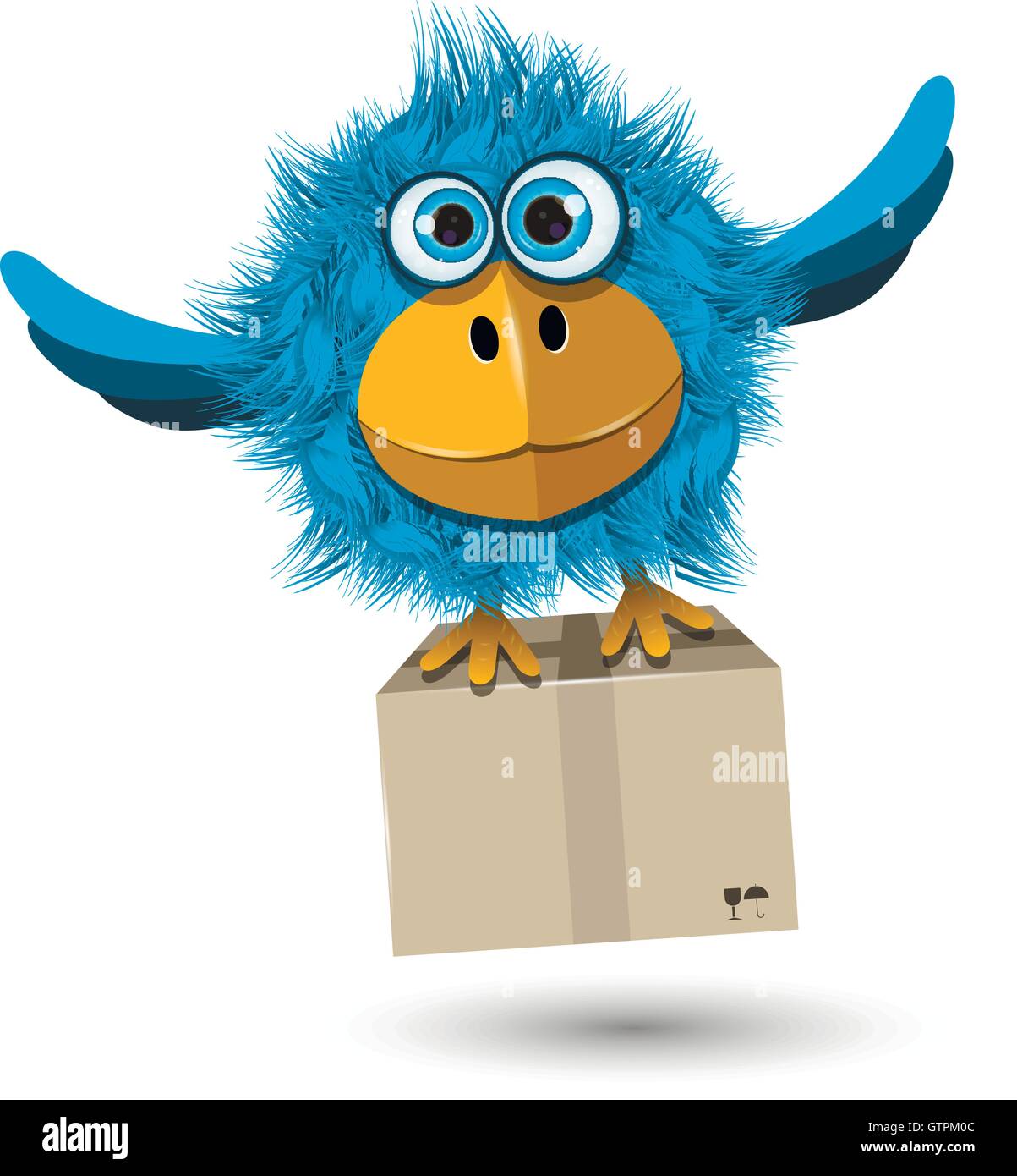 Bluebird box Stock Vector Images - Alamy