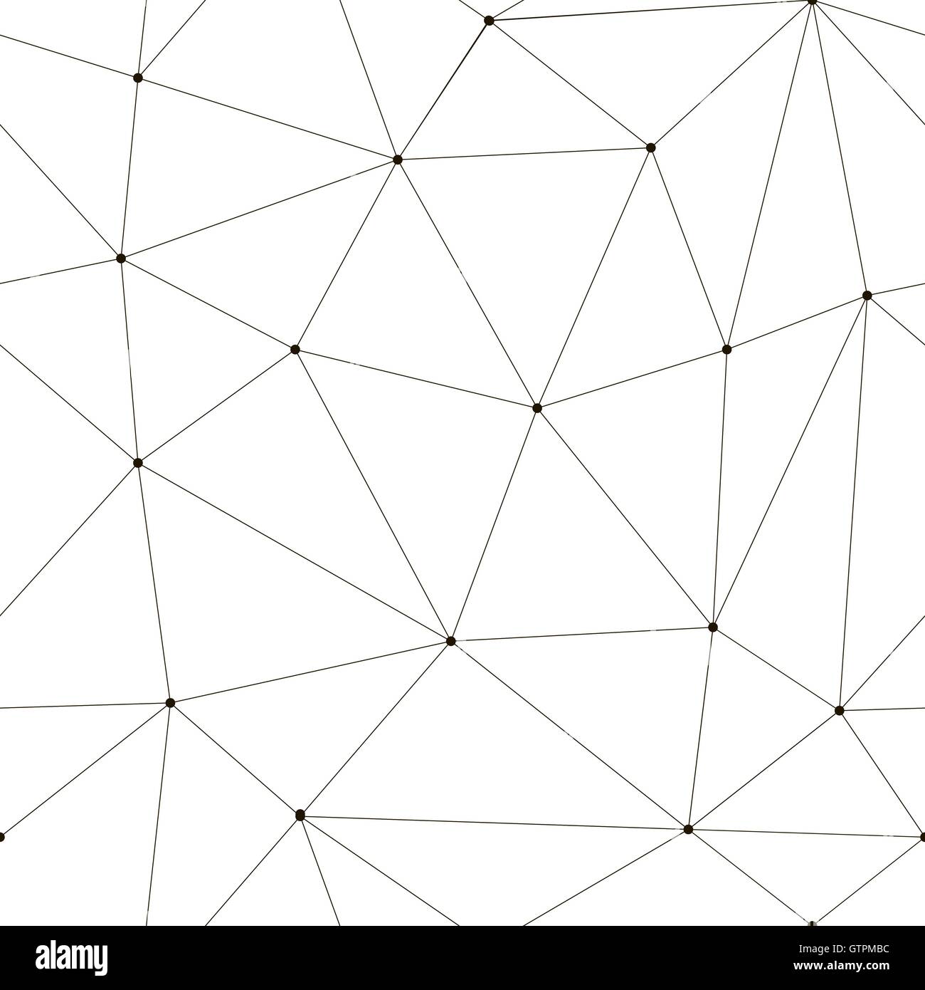 Vector polygon abstract background of the triangles with the points in ...