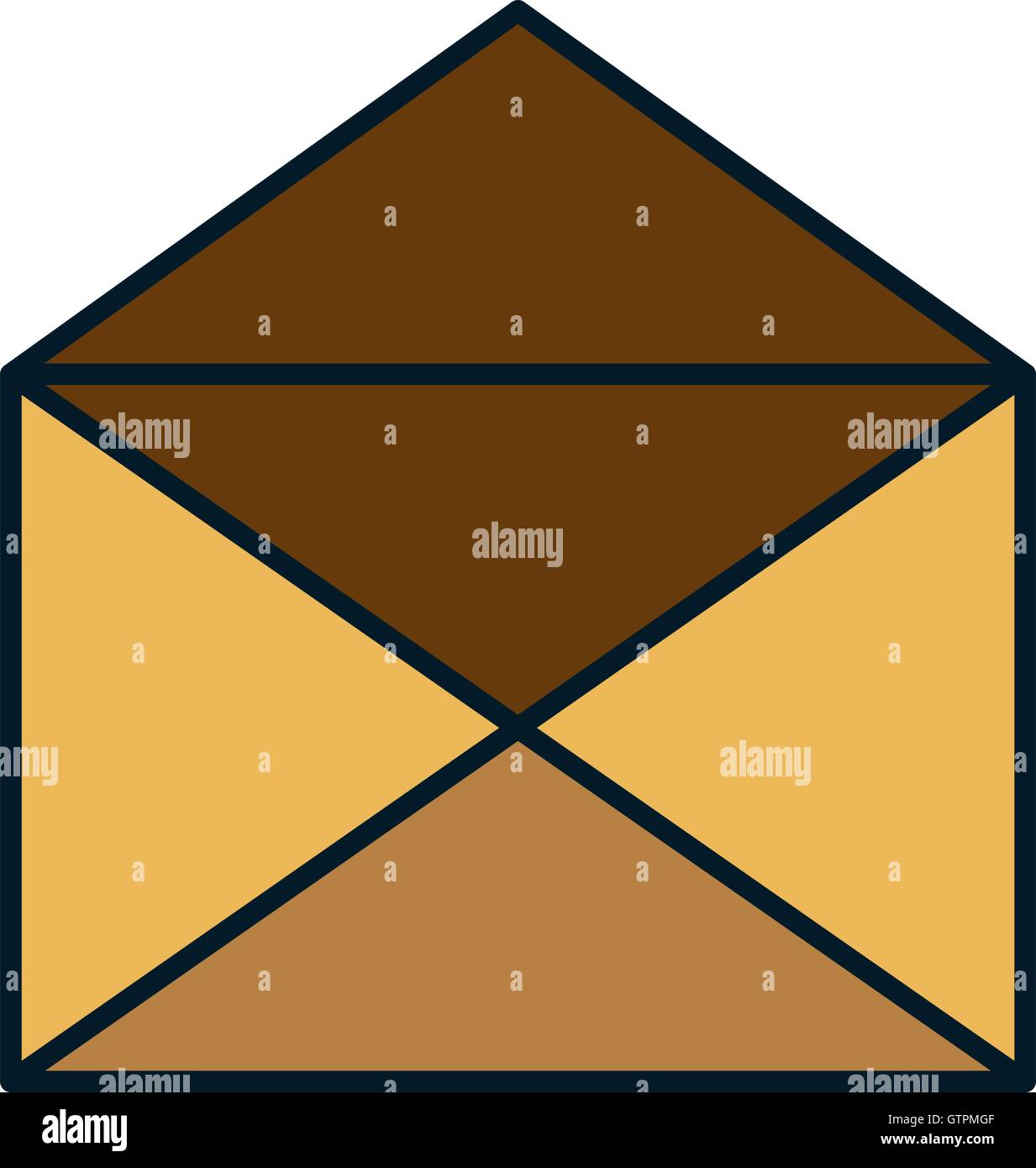 open envelope mail Stock Vector Image & Art - Alamy