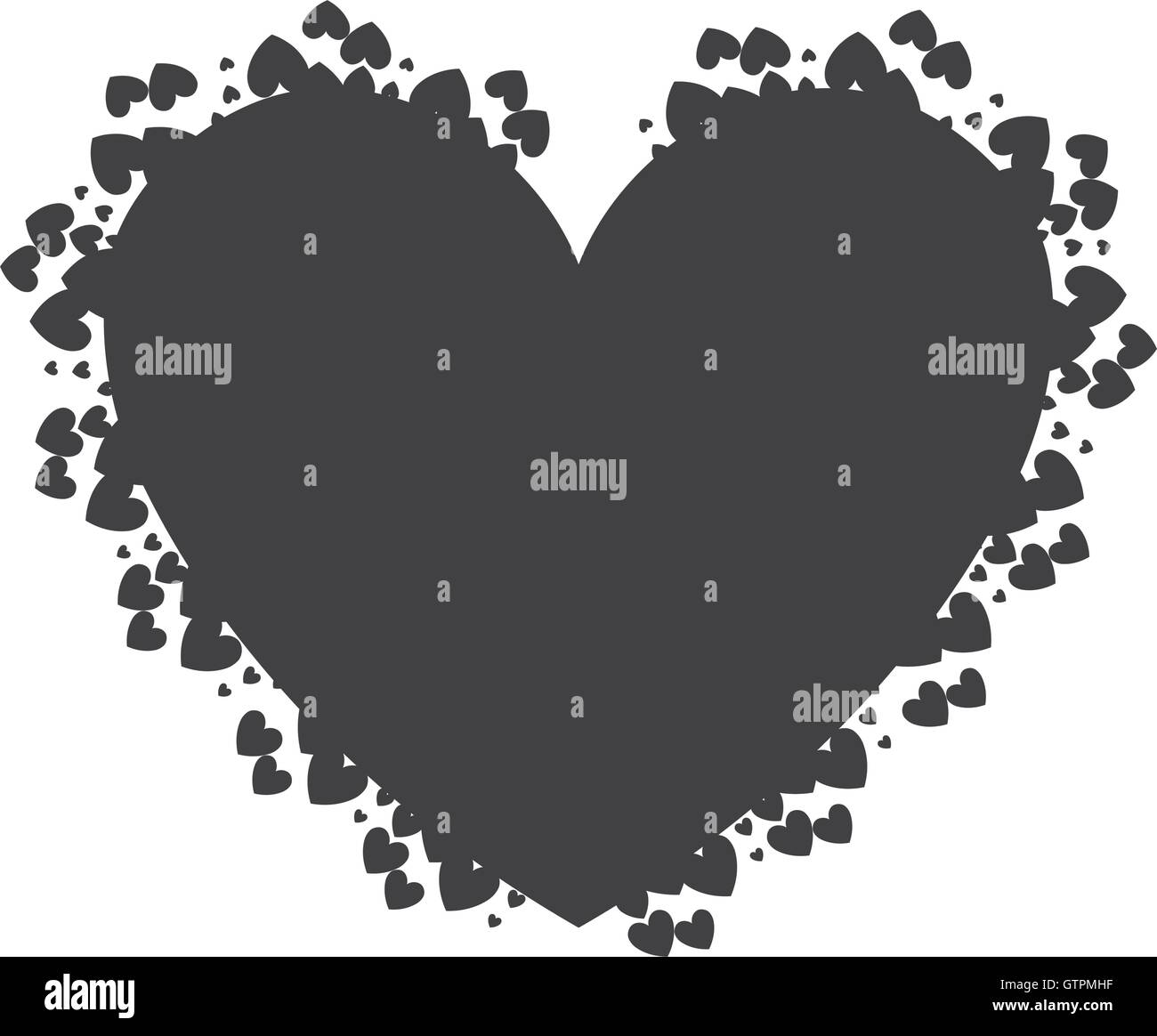 heart love shape Stock Vector Image & Art - Alamy
