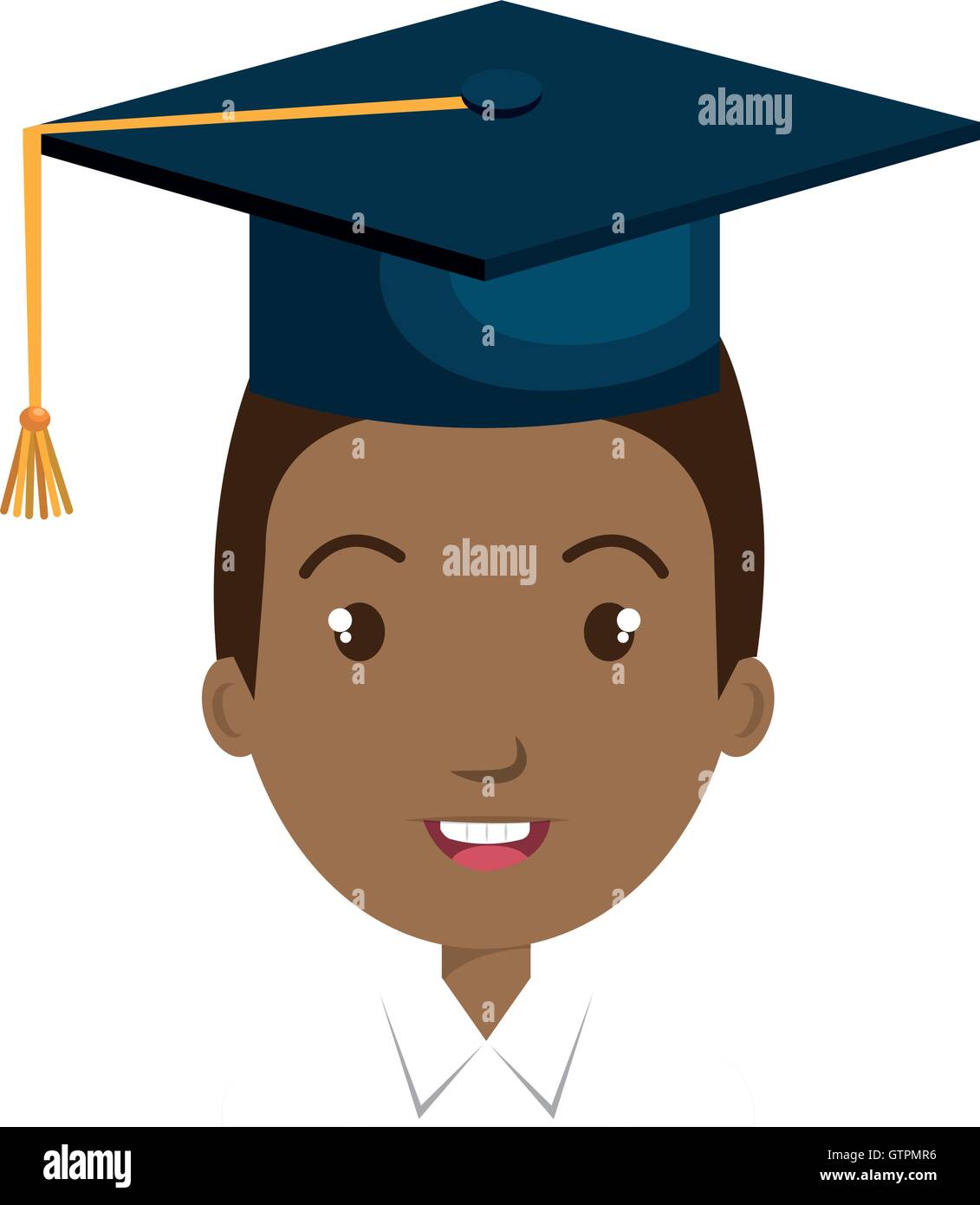 avatar man with graduation cap Stock Vector Image & Art - Alamy