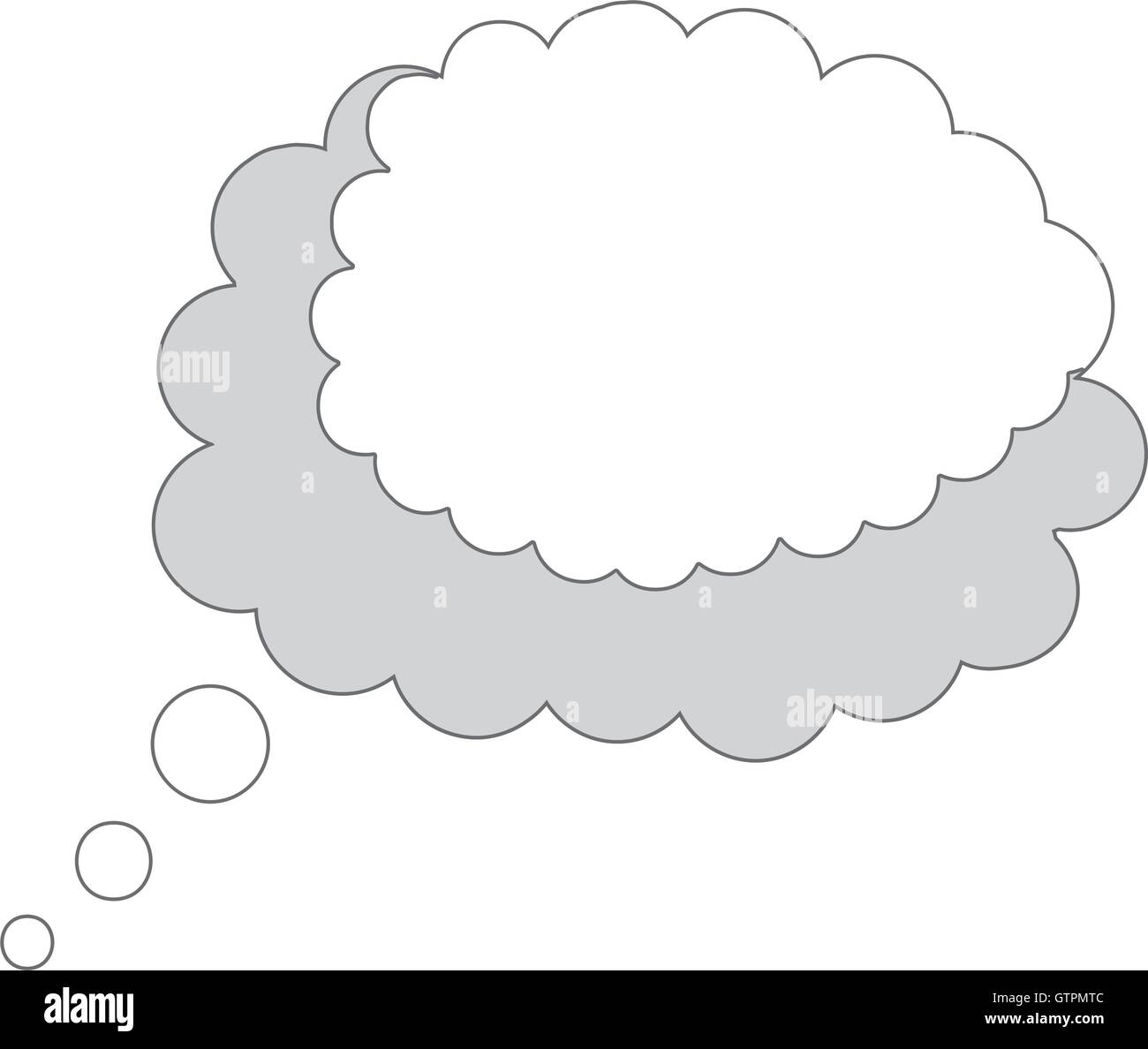 think cloud comic Stock Vector Image & Art - Alamy