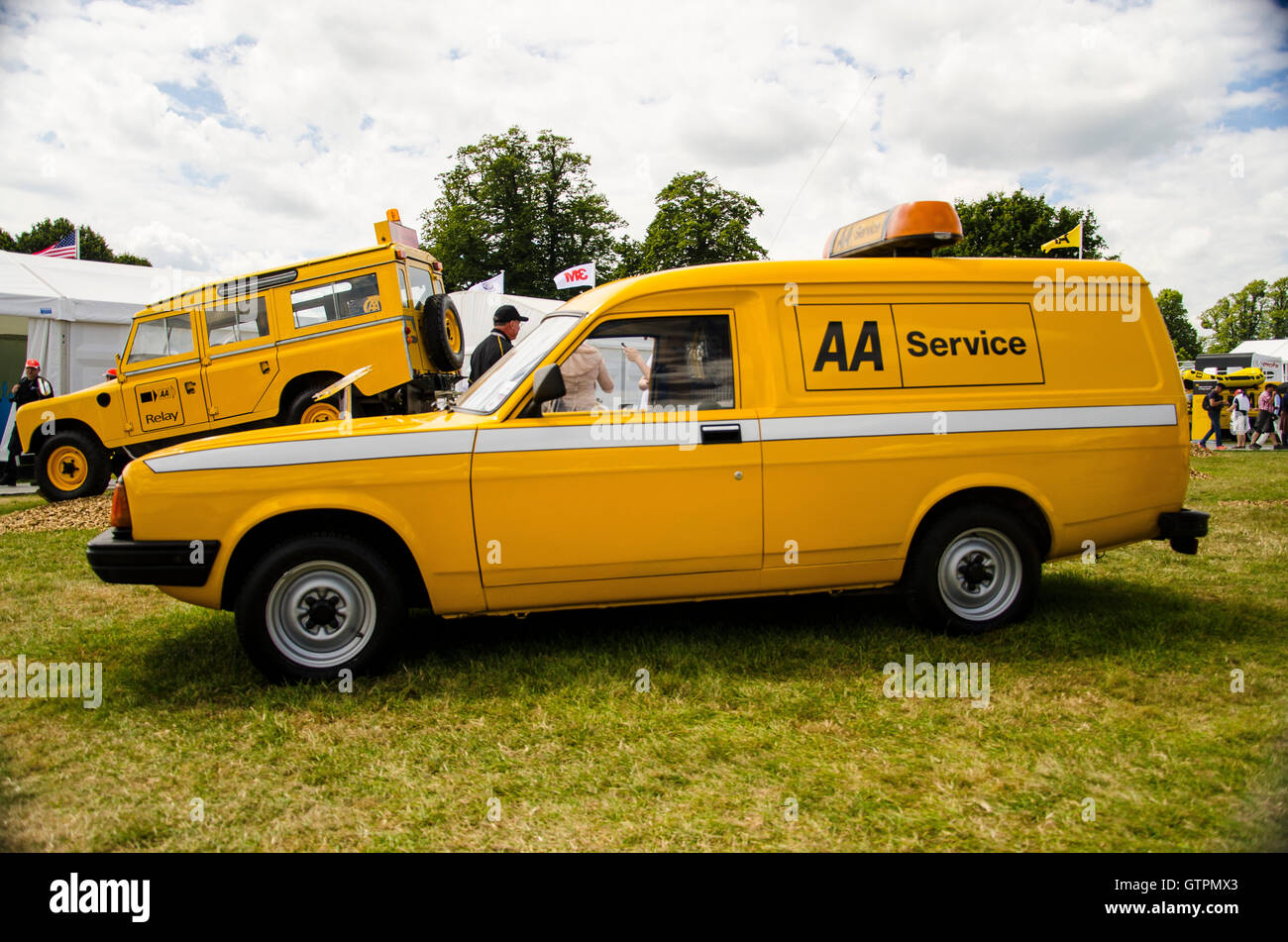 AA Break down Vehicles on display at Goodwood Festival of Speed Stock ...