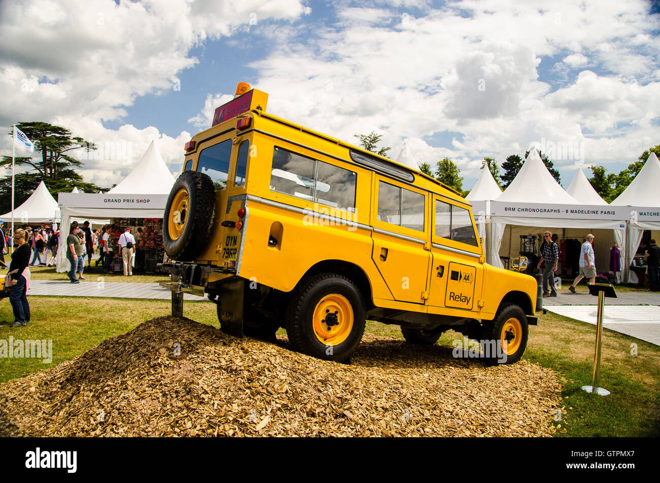 AA Break down Vehicles on display at Goodwood Festival of Speed Stock ...
