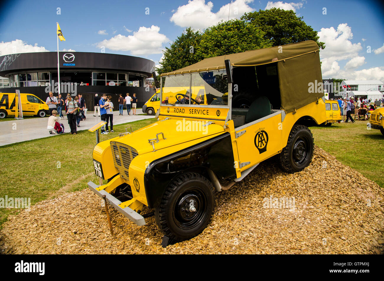 AA Break down Vehicles on display at Goodwood Festival of Speed Stock ...