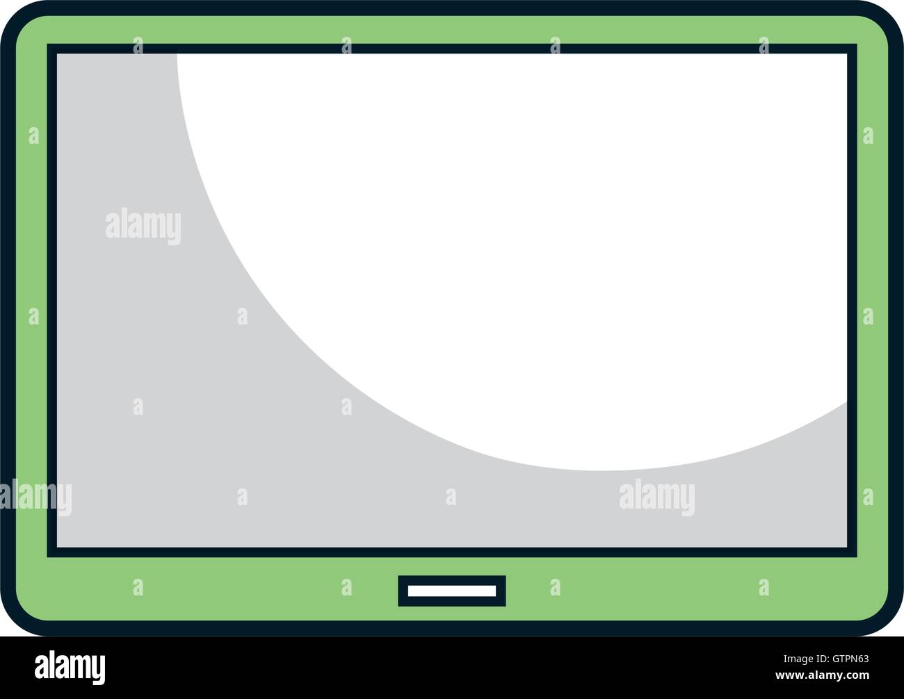 Green touchpad Stock Vector Images - Alamy