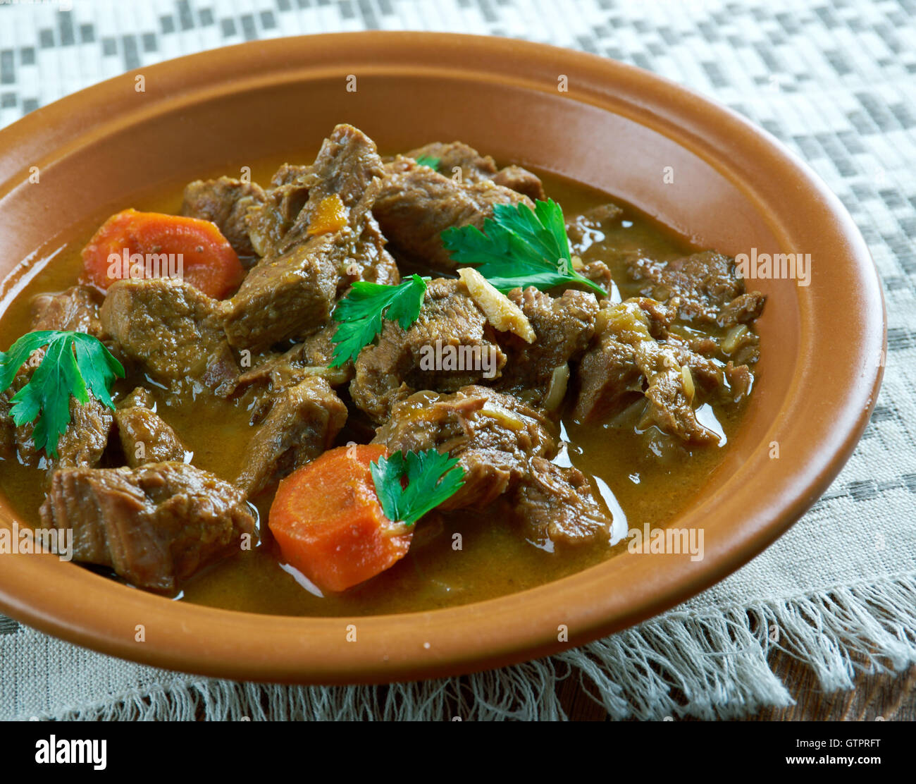 Czech beef goulash hi-res stock photography and images - Alamy