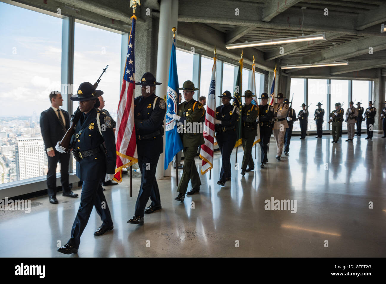 The Ceremonial Honor Guard from the U.S. Customs and Border Protection ...