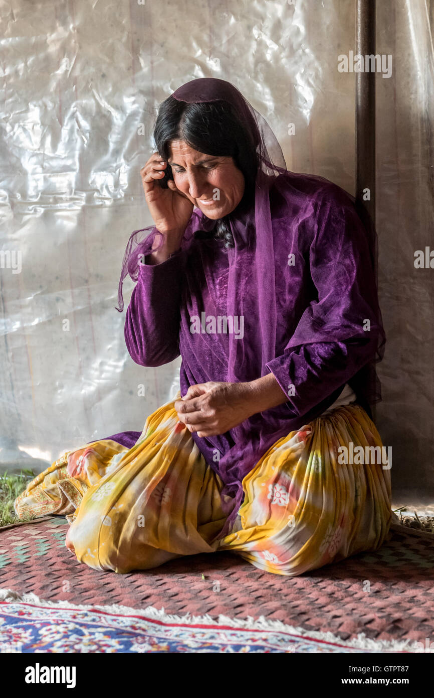 Inside iranian tents hi-res stock photography and images - Alamy