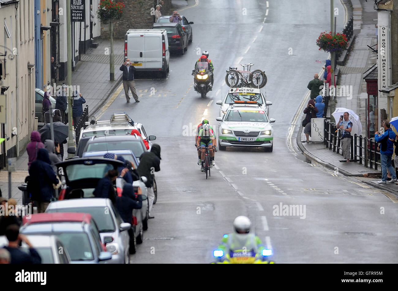 Honiton, Devon, UK, 9th September 2016. The Tour of Britain, Stage 6 ...