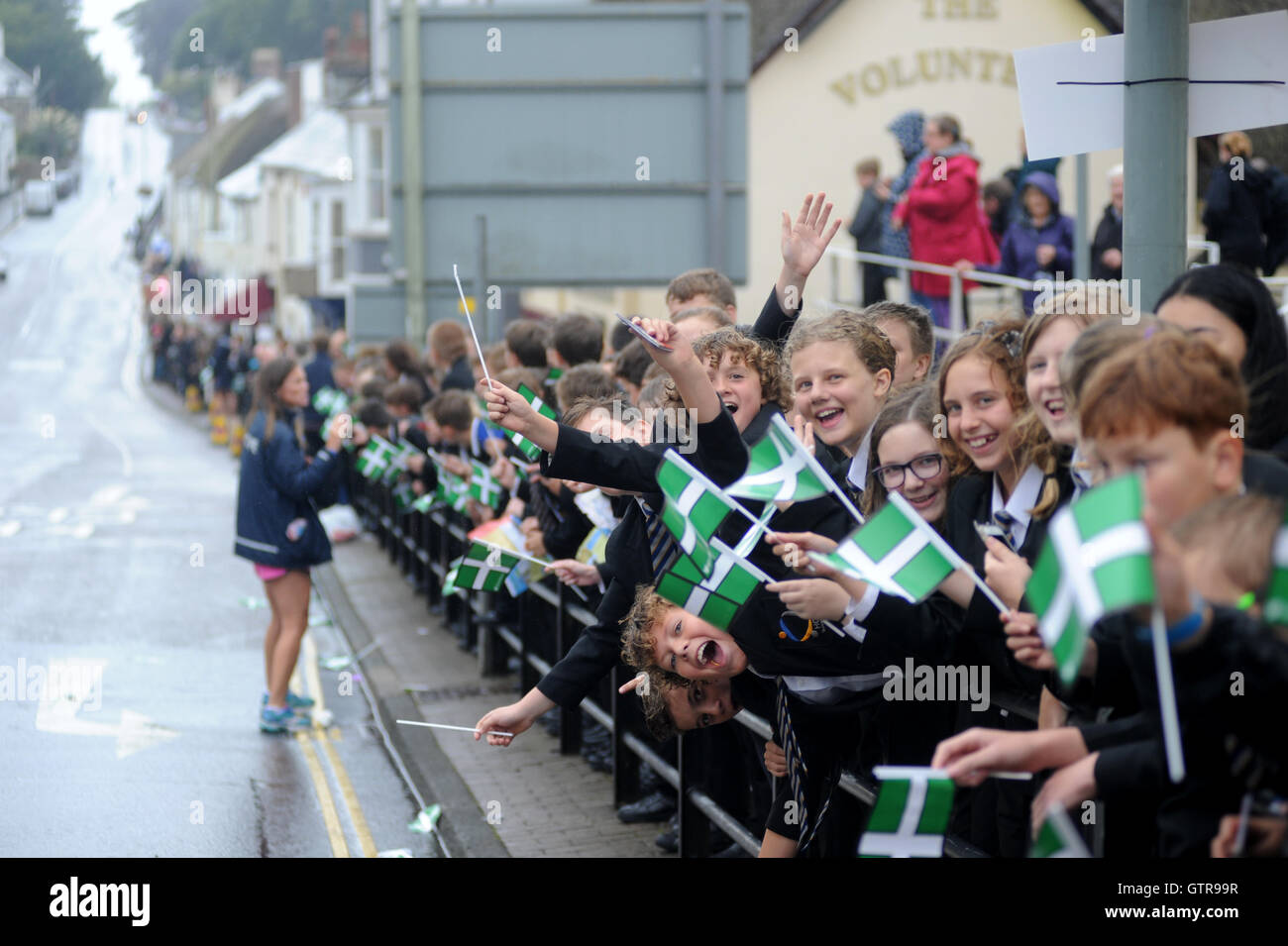 Honiton, Devon, UK, 9th September 2016. The Tour of Britain, Stage 6 ...