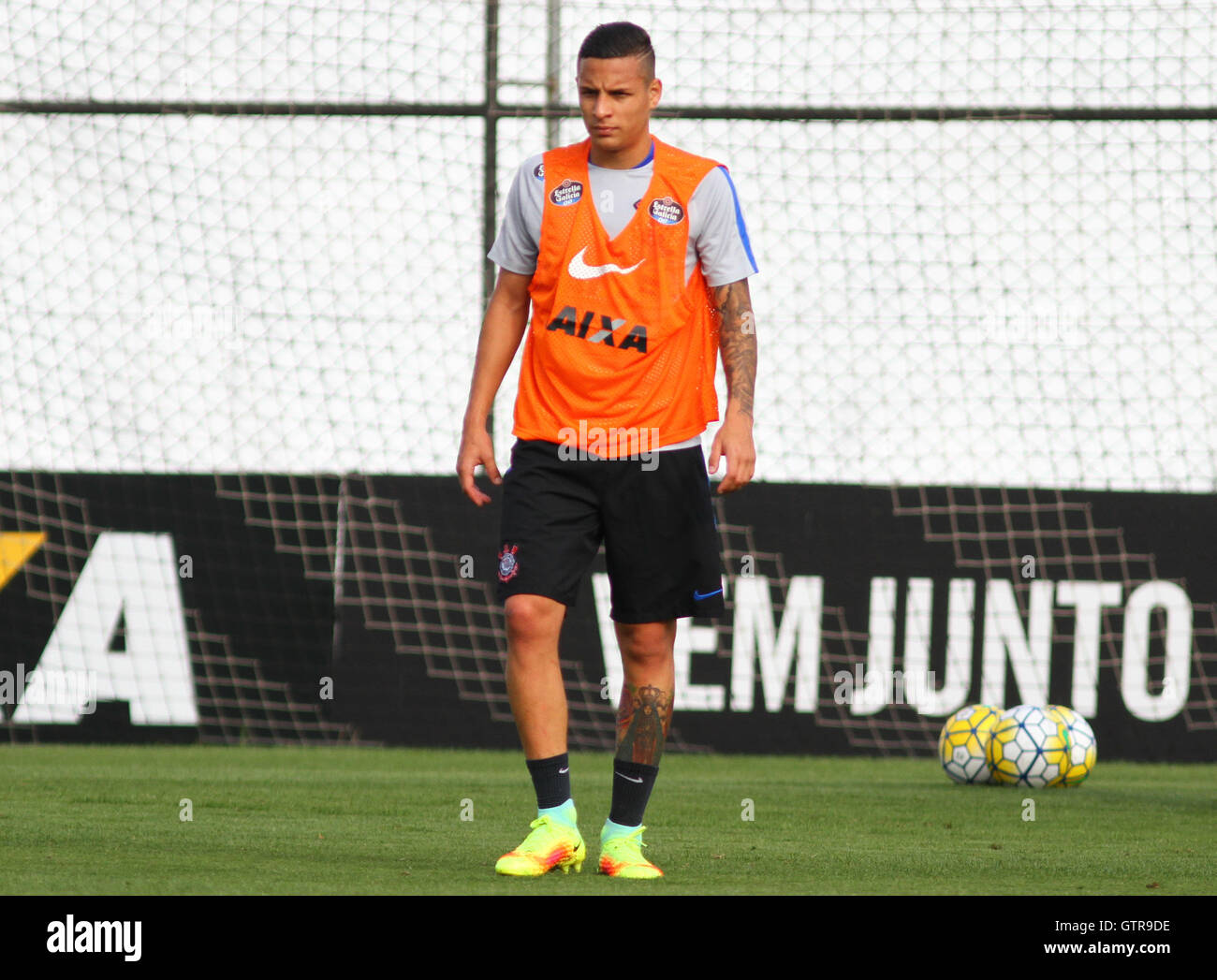 Sao Paulo, Brazil. 09th Sep, 2016. TREINO DO CORINTHIANS - William ...