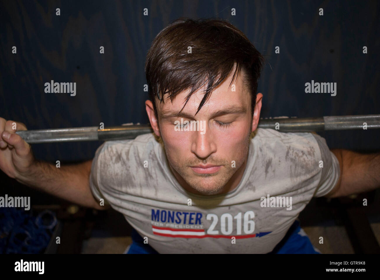 New York, New York, USA. 9th Aug, 2016. Crossfit workout photo by John ...