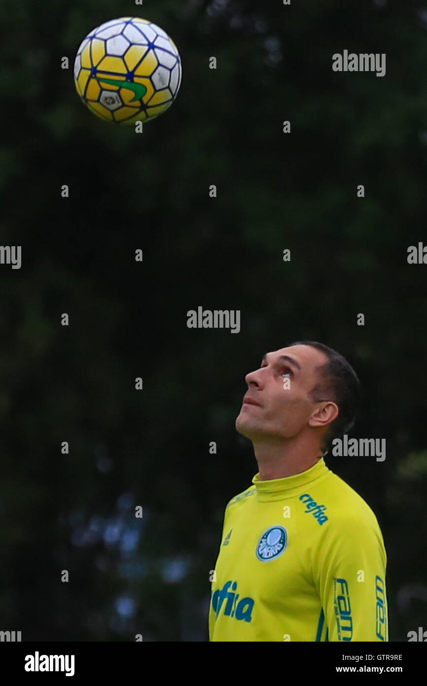 Sao Paulo, Brazil. 09th Sep, 2016. TREINO DO PALMEIRAS - Pictured ...