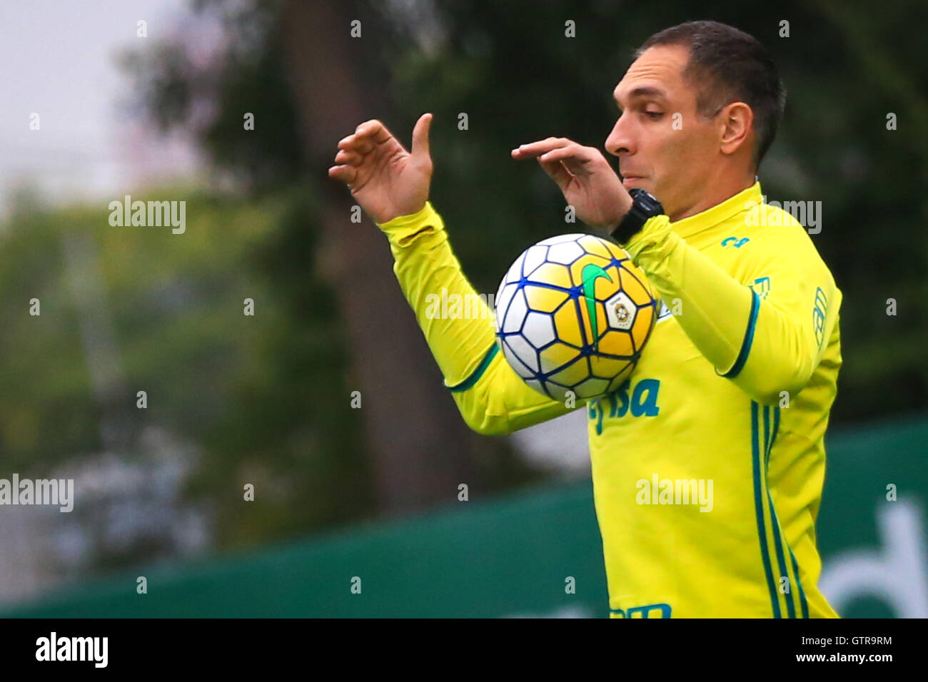 Sao Paulo, Brazil. 09th Sep, 2016. TREINO DO PALMEIRAS - Pictured ...