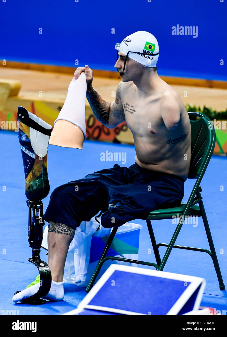 Rio De Janeiro, Brazil. 09th Sep, 2016. Talisson Glock (BRA) during the ...