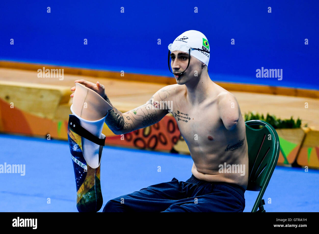 Rio De Janeiro, Brazil. 09th Sep, 2016. Talisson Glock (BRA) during the ...