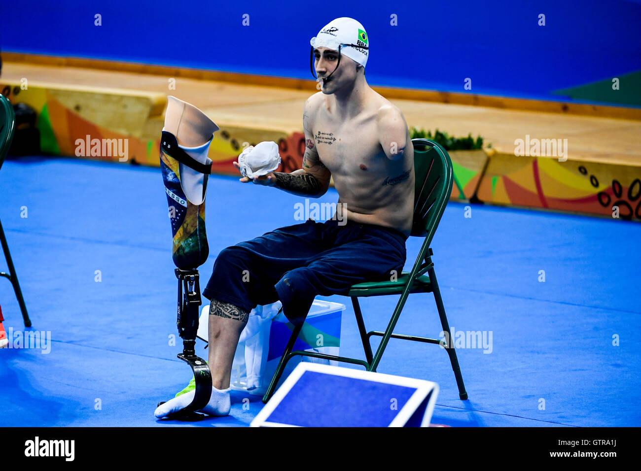 Rio De Janeiro, Brazil. 09th Sep, 2016. Talisson Glock (BRA) during the ...