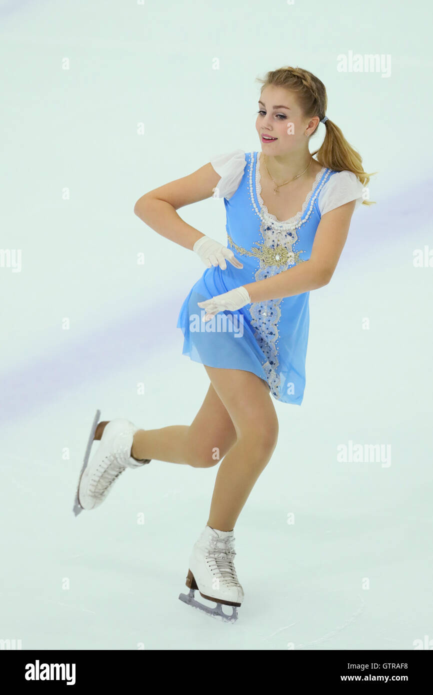 Shinyokohama Skate Center, Kanagawa, Japan. 9th Sep, 2016. Alisa ...