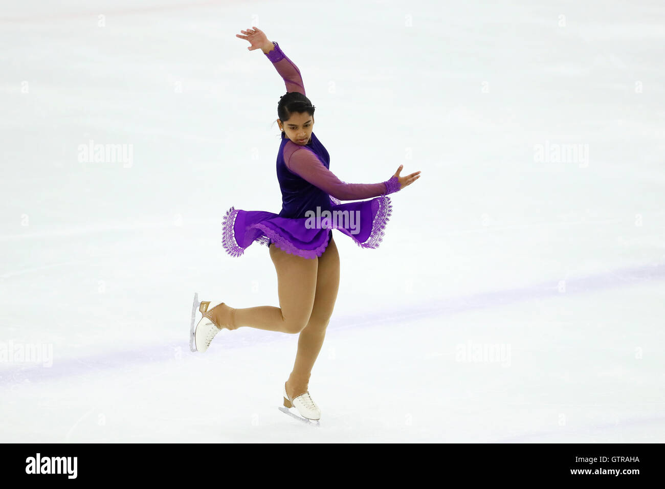 Shinyokohama Skate Center, Kanagawa, Japan. 9th Sep, 2016. Ananya ...