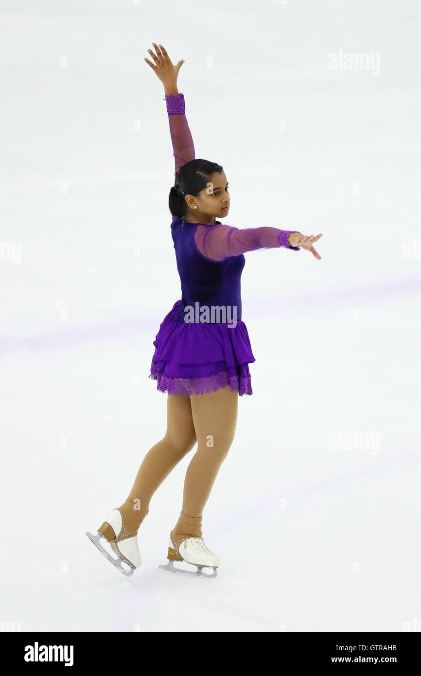 Shinyokohama Skate Center, Kanagawa, Japan. 9th Sep, 2016. Ananya ...