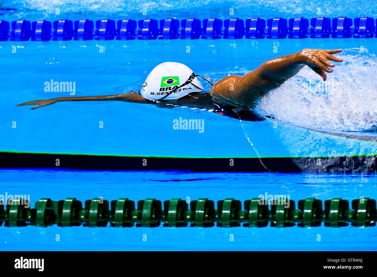 Rio De Janeiro, Brazil. 09th Sep, 2016. Mariana Ribeiro (BRA) during ...