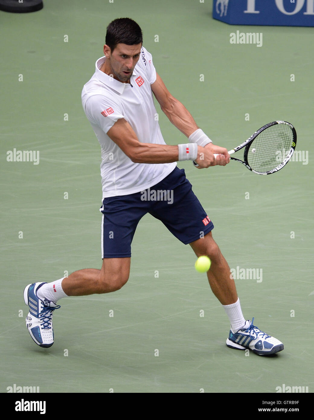Flushing, New York, USA. 09th Sep, 2016. Novak Djokovic Vs Gael Monfils ...