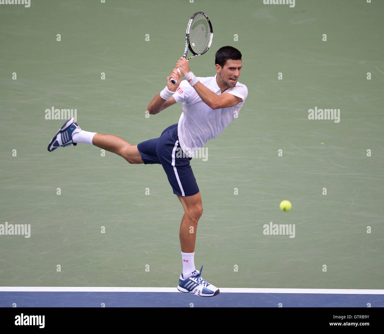 Flushing, New York, USA. 09th Sep, 2016. Novak Djokovic Vs Gael Monfils ...