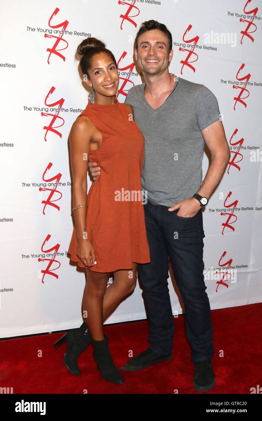 Los Angeles, CA, USA. 8th Sep, 2016. Christel Khalil, Daniel Goddard at ...