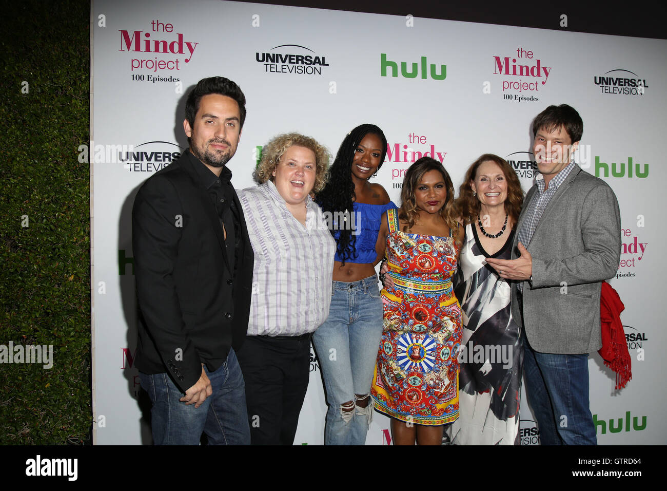 West Hollywood, Ca. 09th Sep, 2016. Mindy Kaling, Ed Weeks, Ike ...