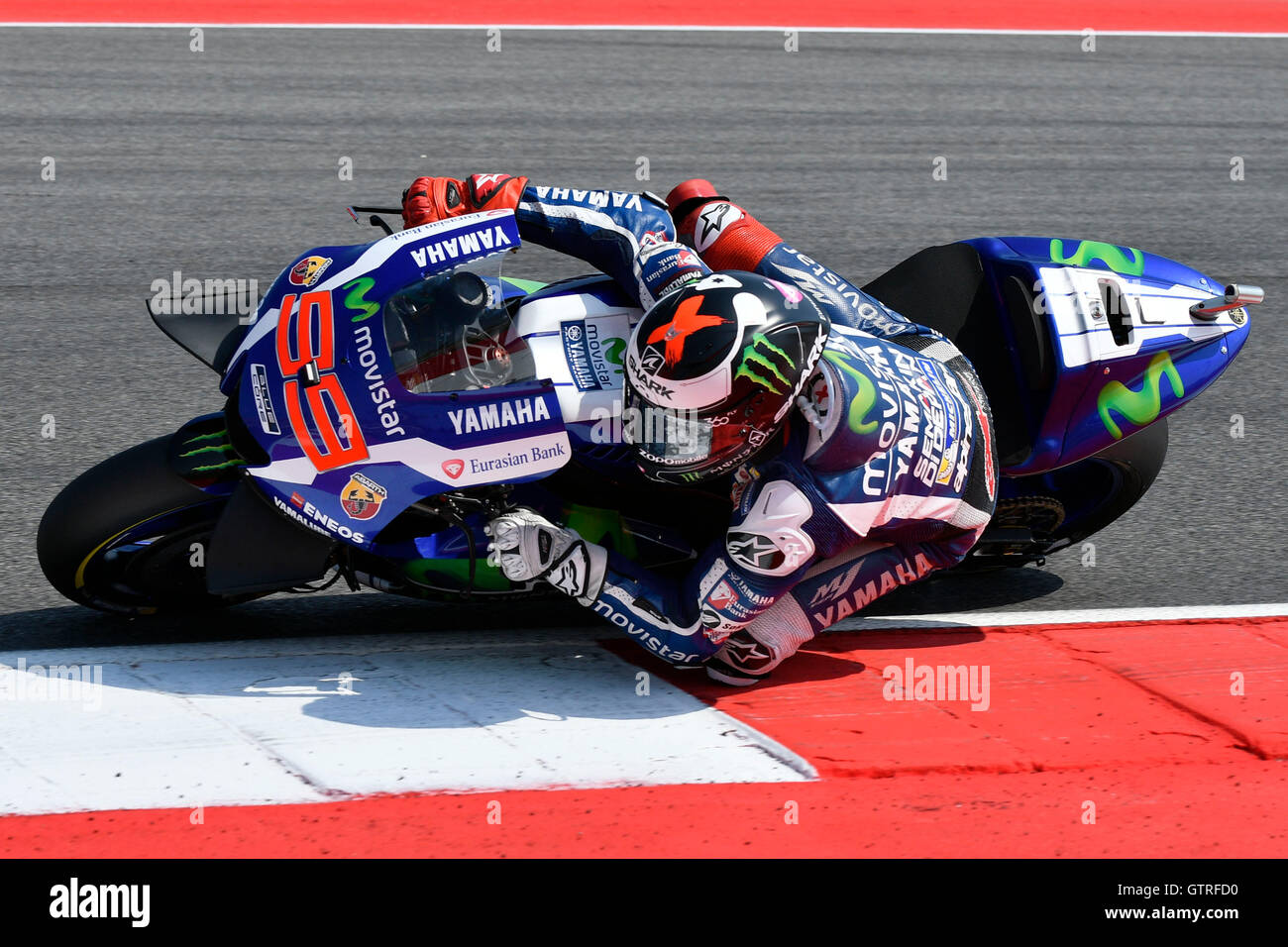Misano Adriatico, Italy. 10th Sep, 2016. Jorge Lorenzo of Spain and ...