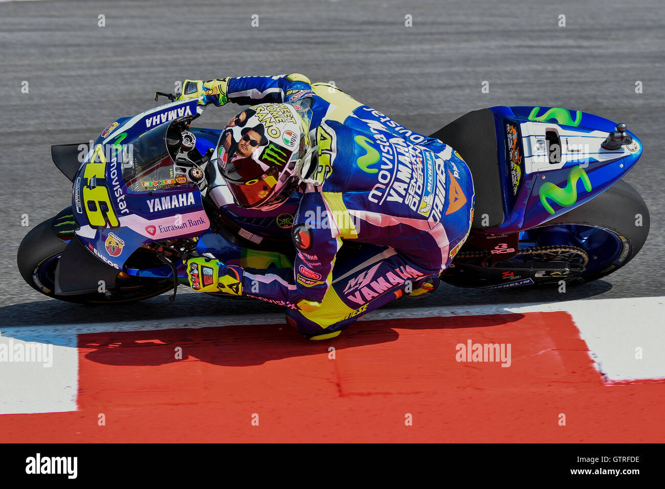 Misano Adriatico, Italy. 10th Sep, 2016. Valentino Rossi of Italy and ...