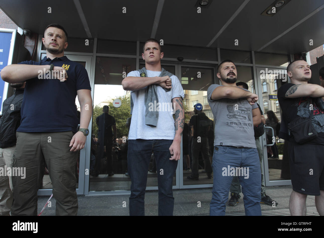 Kiev, Ukraine. 10th Sep, 2016. Kyiv Pechersk District Court gave bail ...