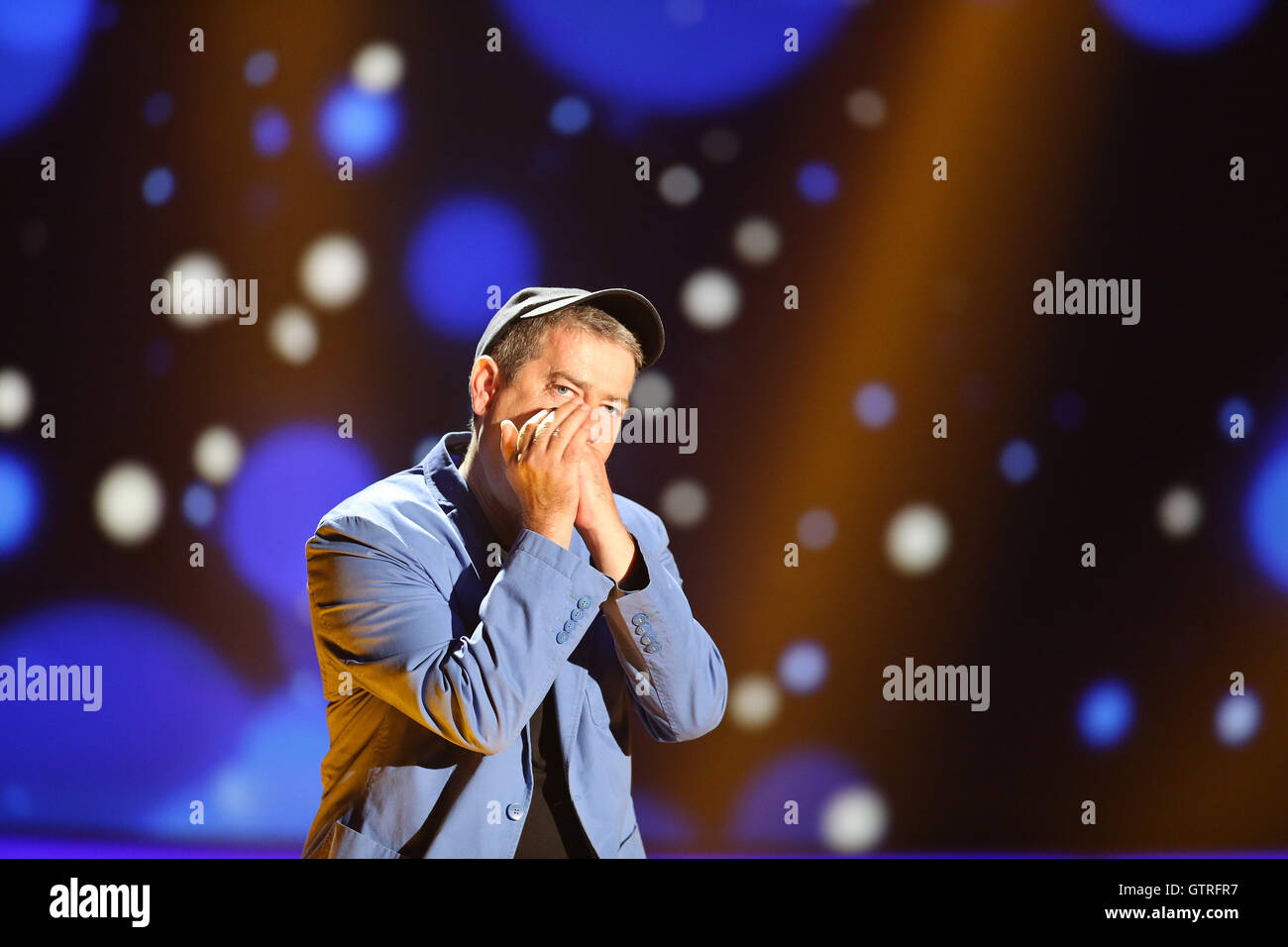 Zwickau, Germany. 7th Sep, 2016. German harmonica player Michael Hirte ...