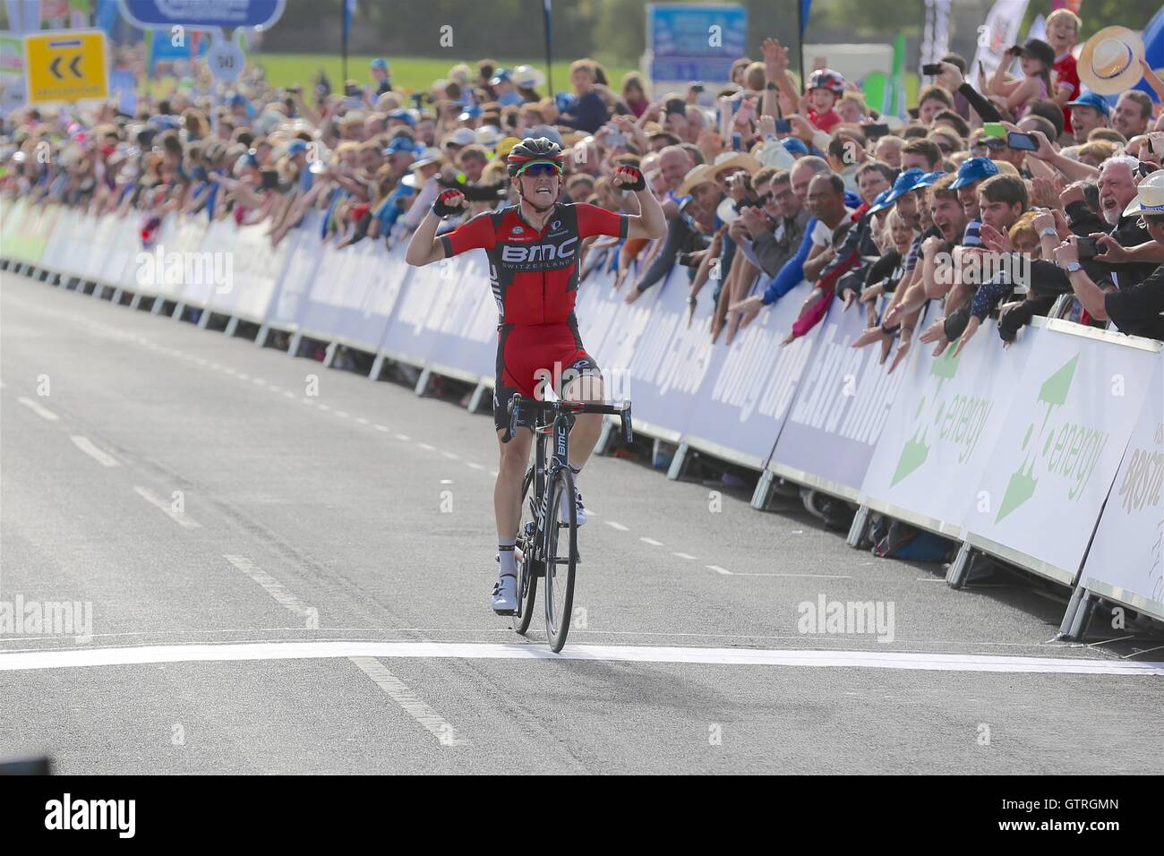 Bristol, UK. 10th September 2016. Tour of Britain stage 7b, circuit ...