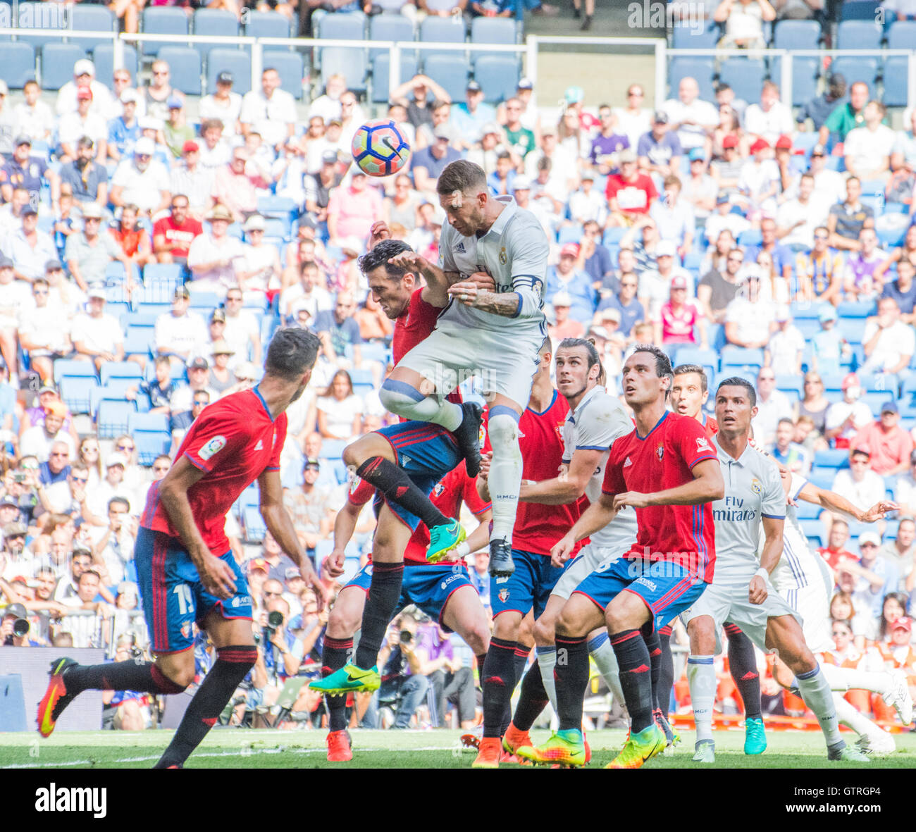 Real madrid scores goal hi-res stock photography and images - Alamy