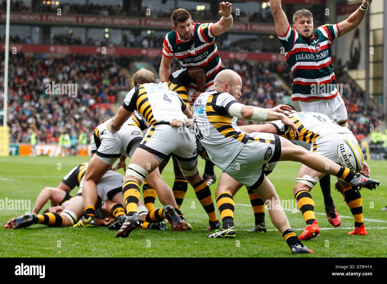 Wellford Road, Leicester, UK. 10th Sep, 2016. Aviva Premiership Rugby ...