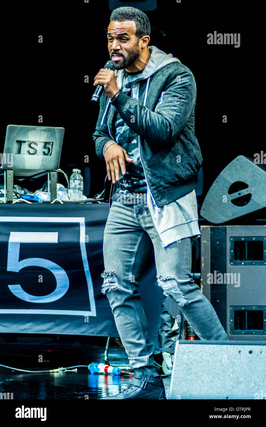 Robin Hill Country Park, Isle of Wight, UK. 10th Sep, 2016. Craig David ...