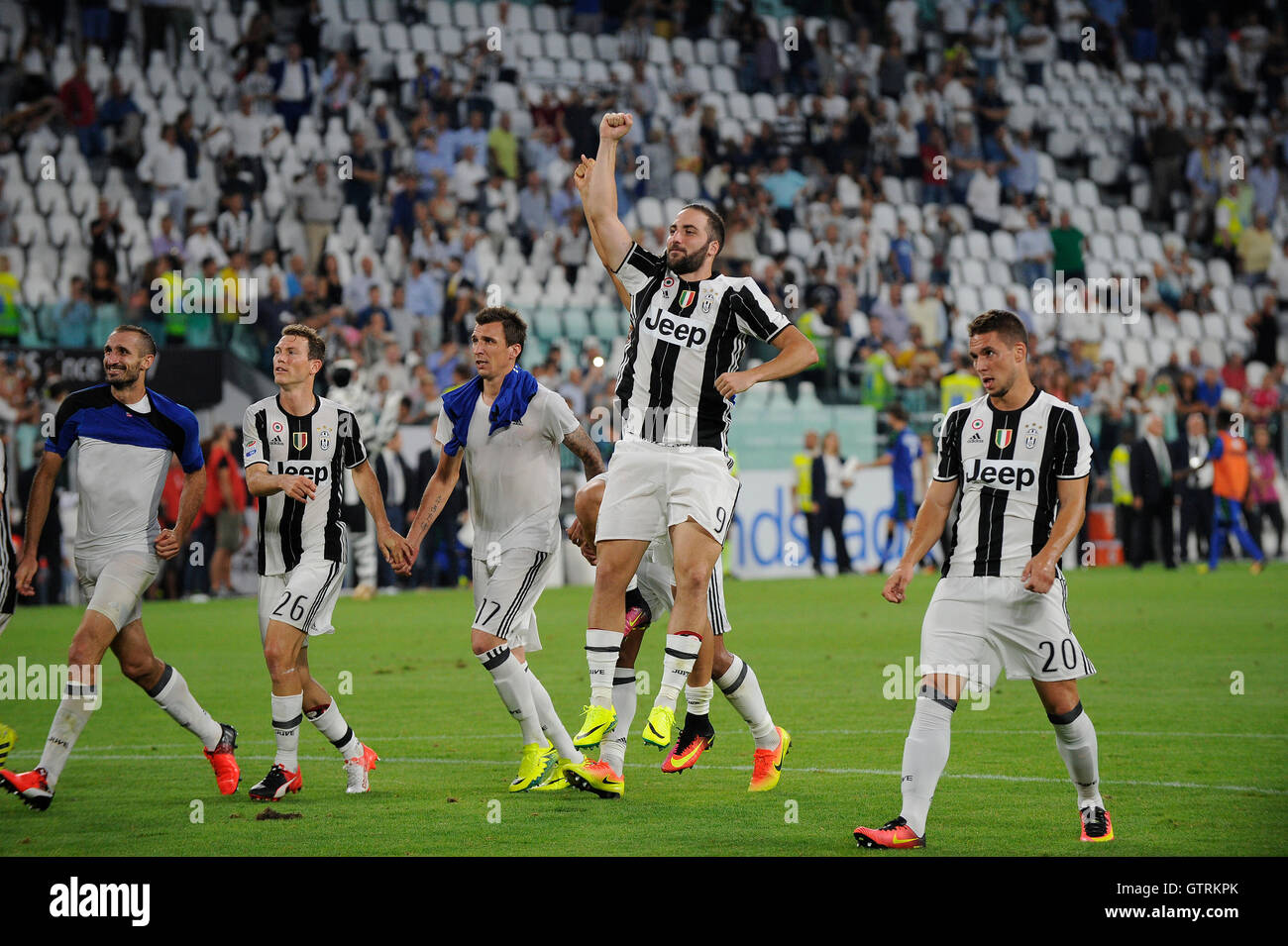 Juventus Stadium, Turin, Italy. 10th Sep, 2016. Serie A Football ...