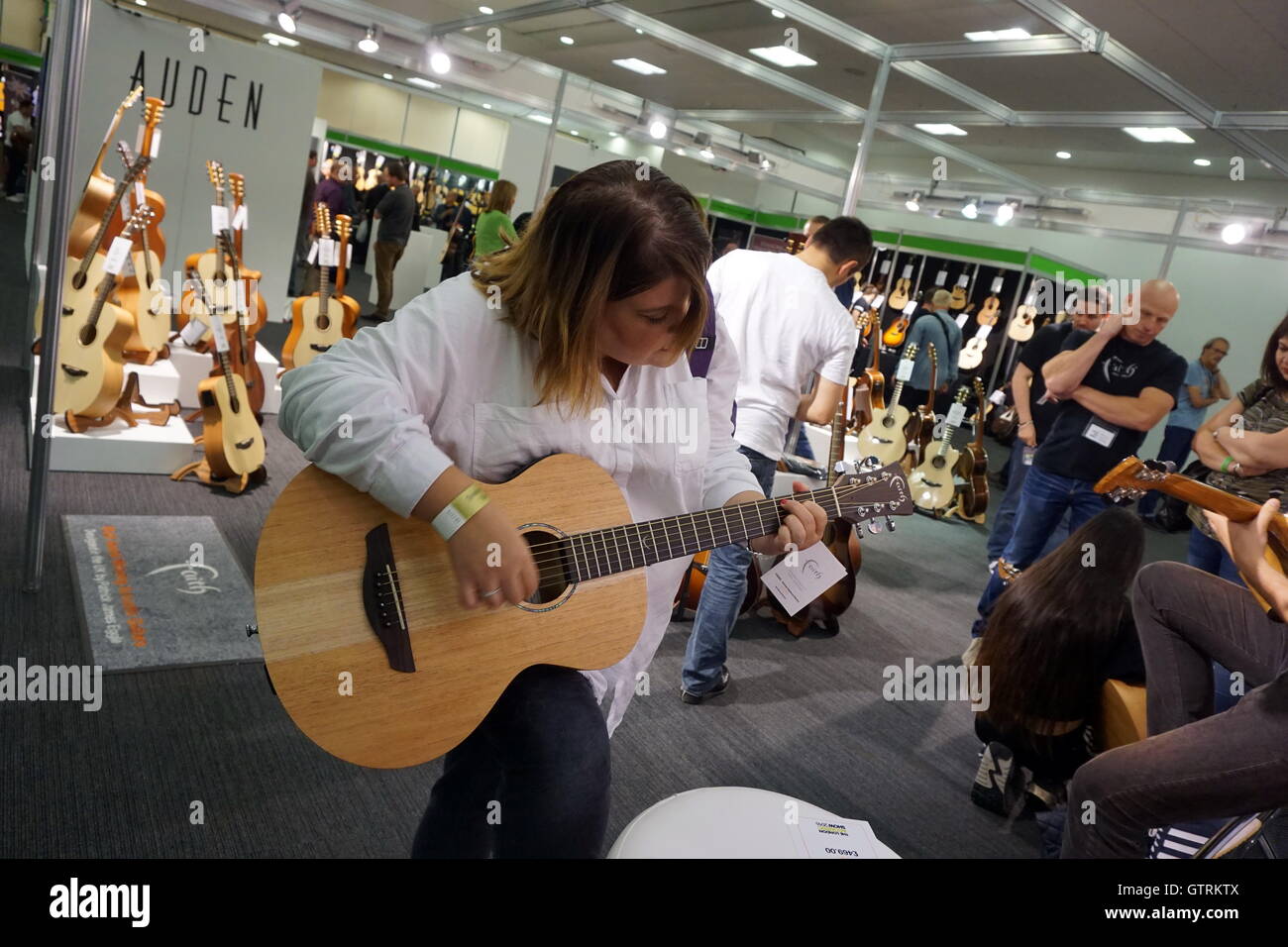 London, England, UK. 10th Sep, 2016. London Acoustic Show exhibtion at ...