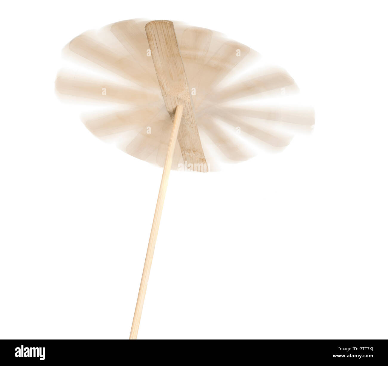 Wooden Hand Toy Flying Airplane Propeller Stock Photo - Alamy