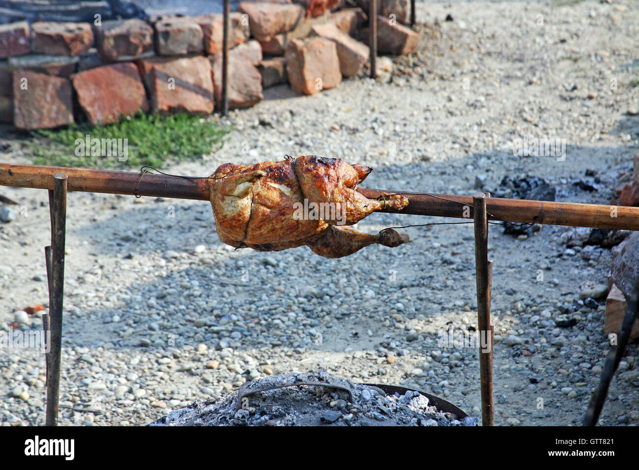 Fire spit hi-res stock photography and images - Alamy